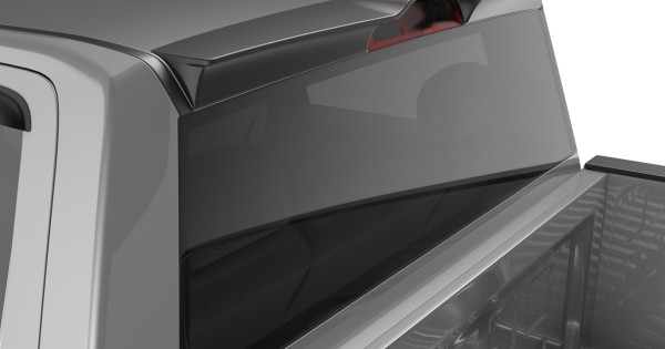 Truck Cab Spoilers : Ram 1500 Matte Black Truck Cab Spoiler ...