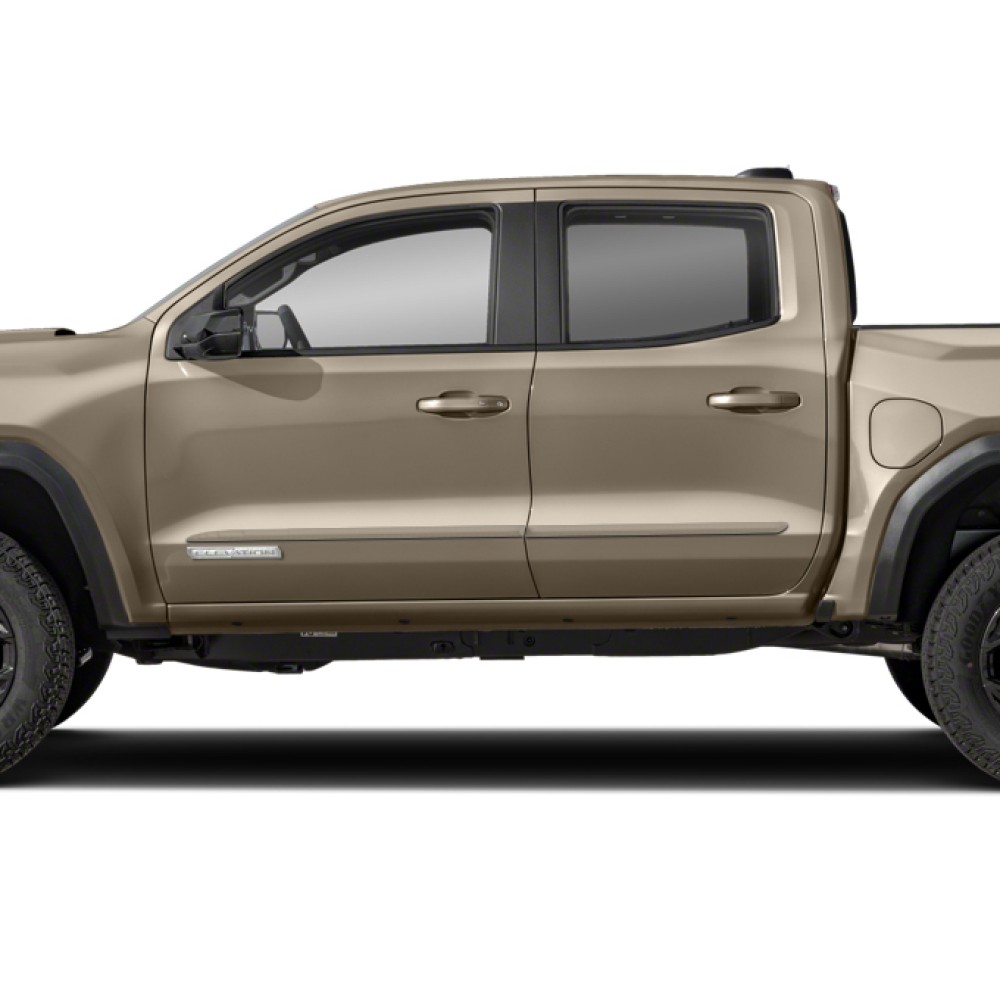 Painted Body Side Molding : GMC Canyon Crew Cab Painted ...