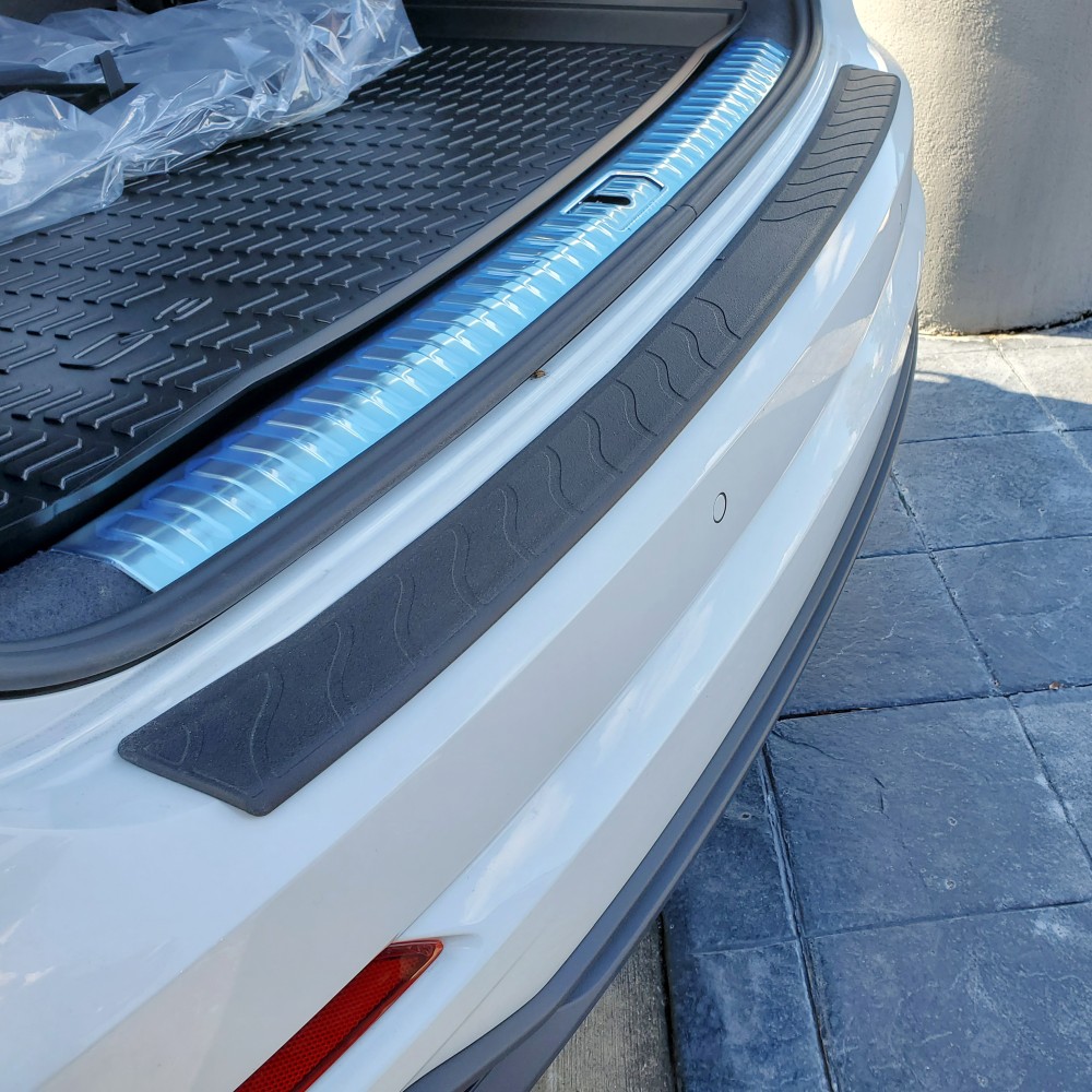 Bumper Protectors : Audi Q3 Rear Bumper Protector 2019