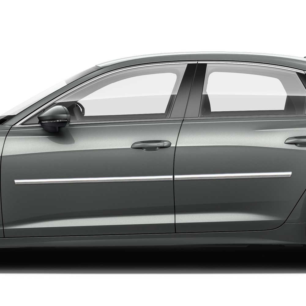 Chrome Body Molding : Audi S6 4 Door Chrome Body Side Moldings ...