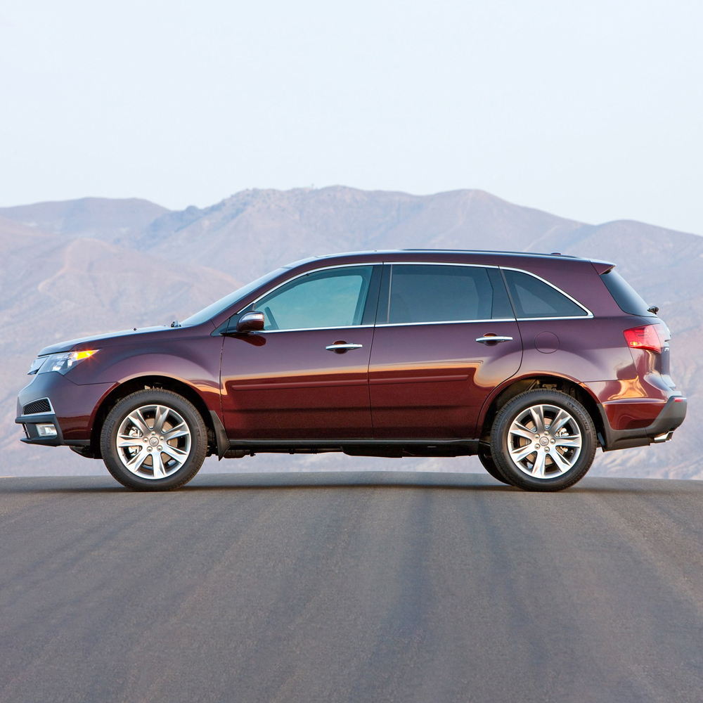 Painted Body Side Molding : Acura MDX Painted Body Side ...