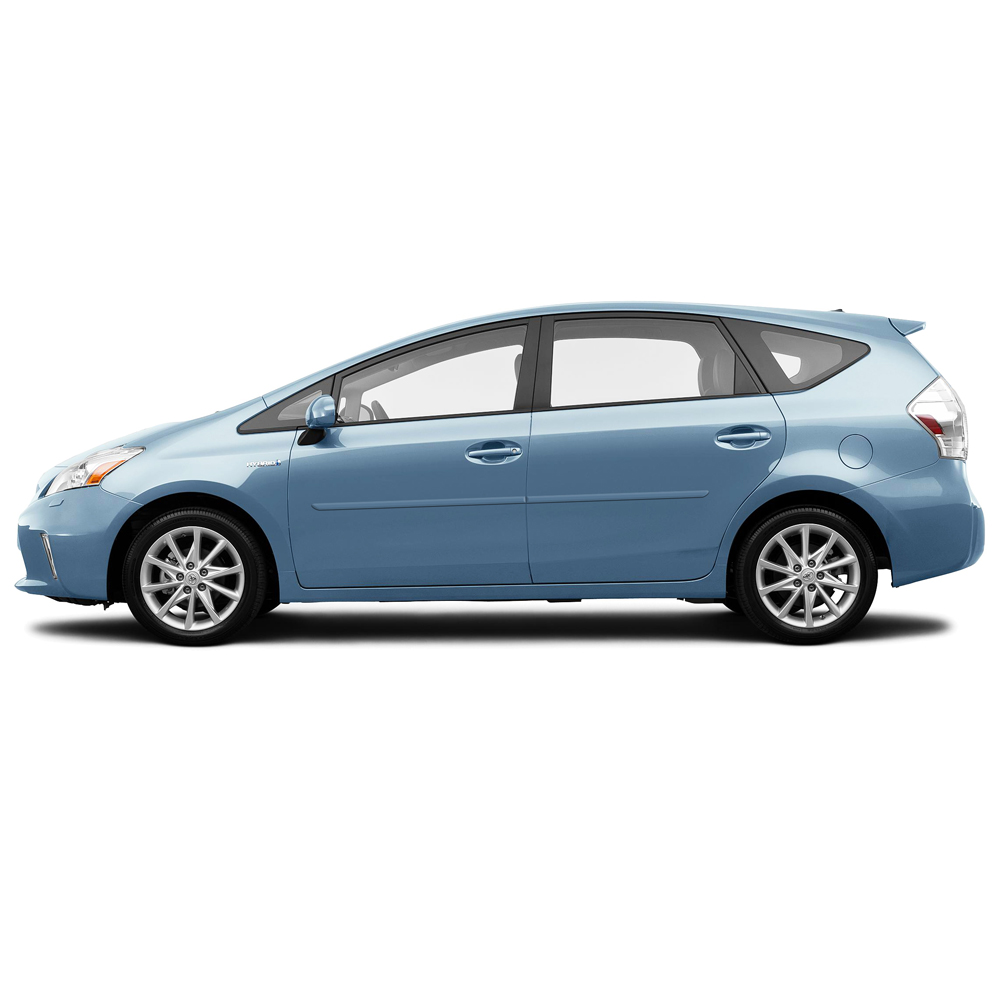 Painted Body Side Molding : Toyota Prius V Painted Body ...