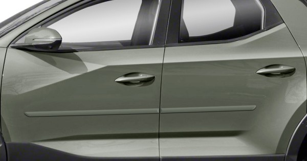 Painted Body Side Molding : Hyundai Santa Cruz Painted Body ...