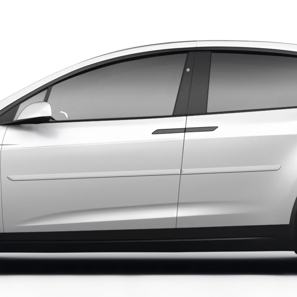 Painted Body Side Molding : Tesla Model X Painted Body Side ...