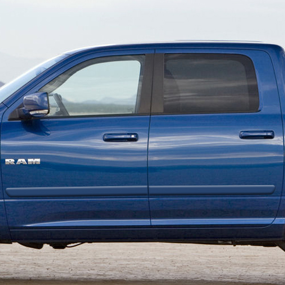 Painted Body Side Molding : Ram Crew Cab Painted Body Side ...