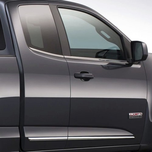 Body Side Moldings : GMC Sierra Extended Cab Painted Body ...