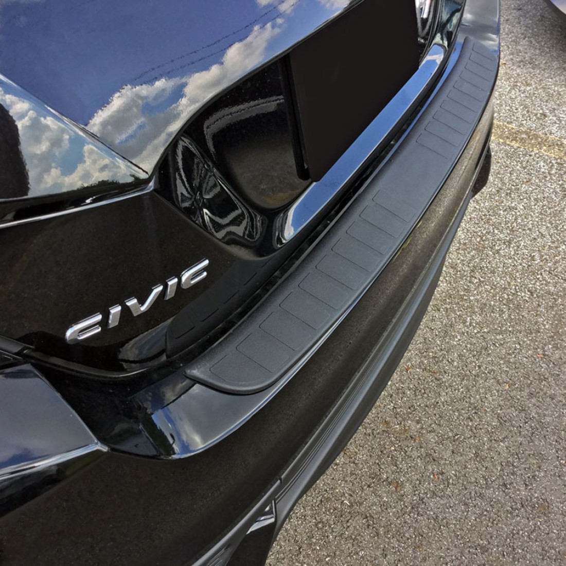 Bumper Protectors : Honda Civic 2 Door Rear Bumper Protector ...