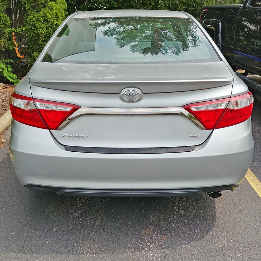Bumper Protectors : Toyota Camry Rear Bumper Protector 2015 ...