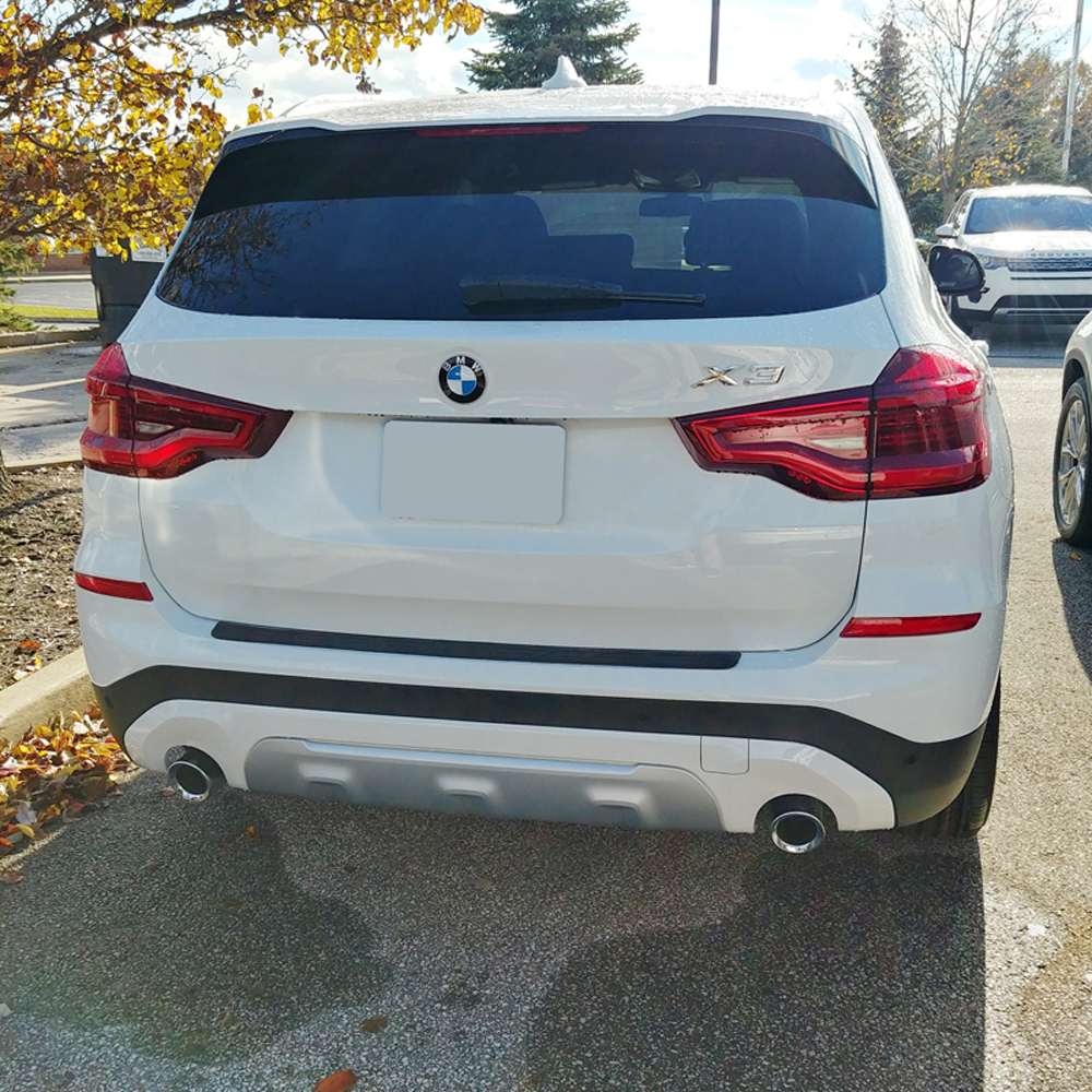 Bumper Protectors : BMW X3 Rear Bumper Protector 2018