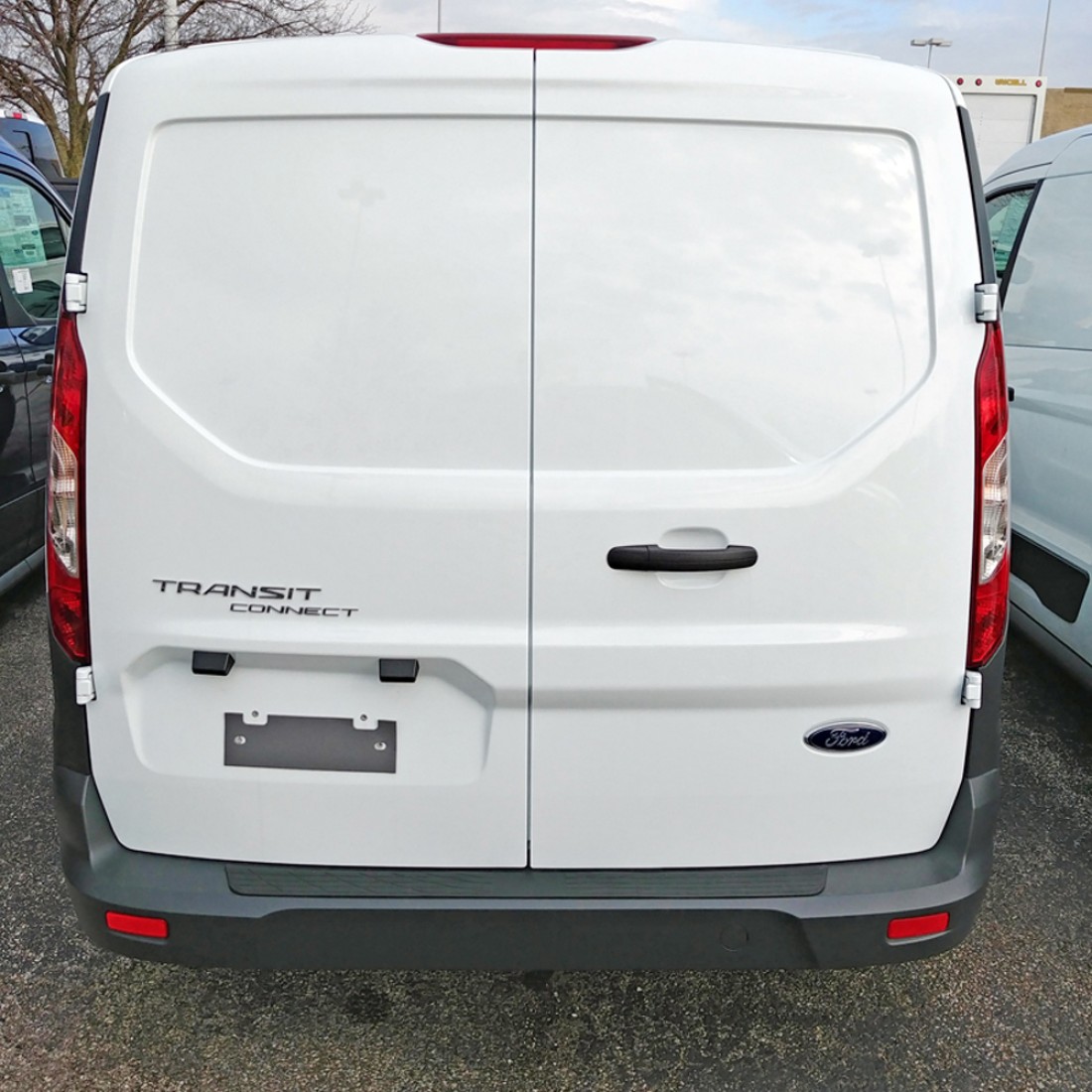 Bumper Protectors : Ford Transit Connect Rear Bumper Protector ...