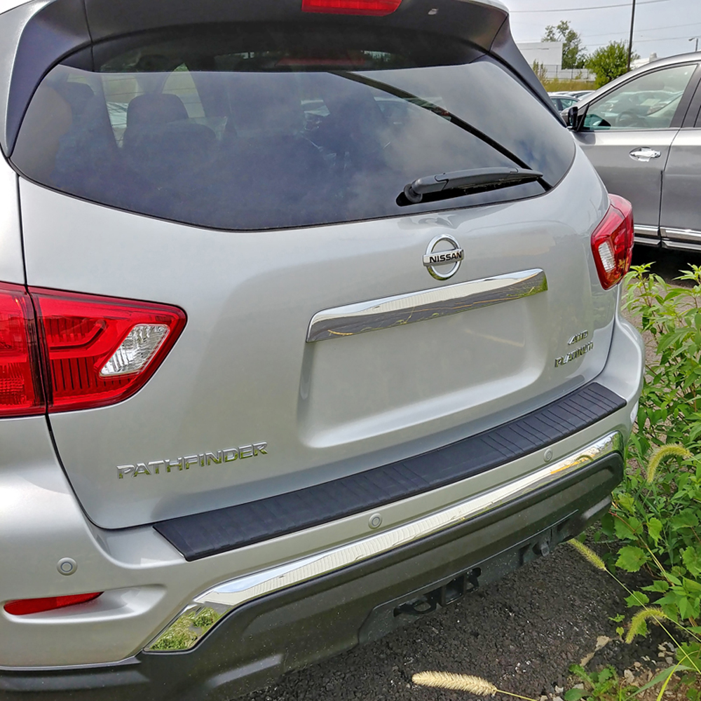 Bumper Protectors : Nissan Pathfinder Rear Bumper Protector ...