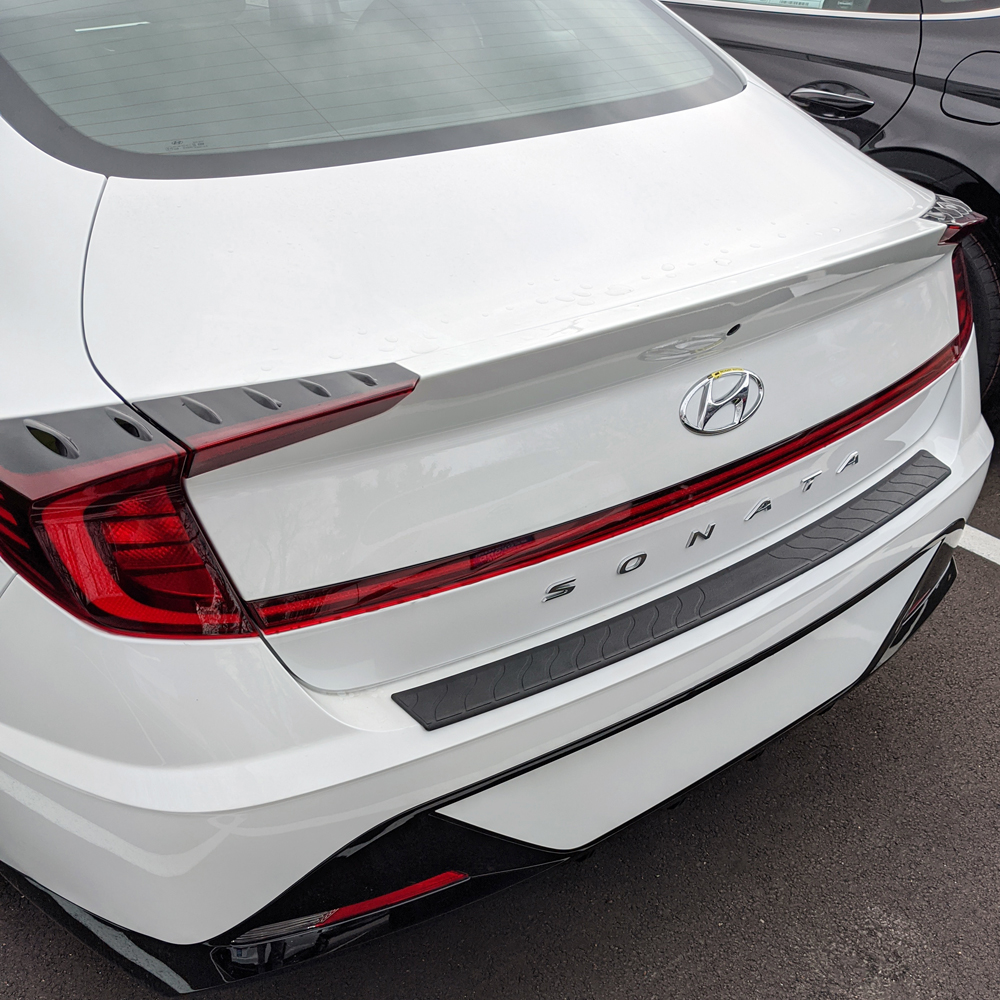 Bumper Protectors : Hyundai Sonata Rear Bumper Protector ...