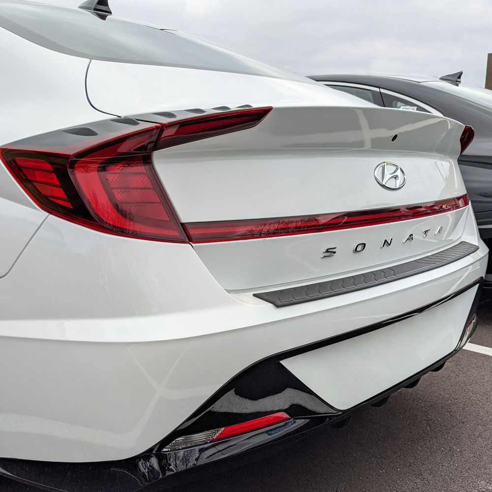 Bumper Protectors : Hyundai Sonata Rear Bumper Protector ...