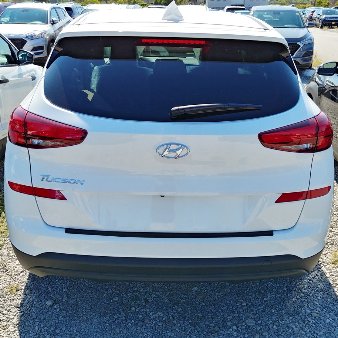 Bumper Protectors : Hyundai Tucson Rear Bumper Protector ...