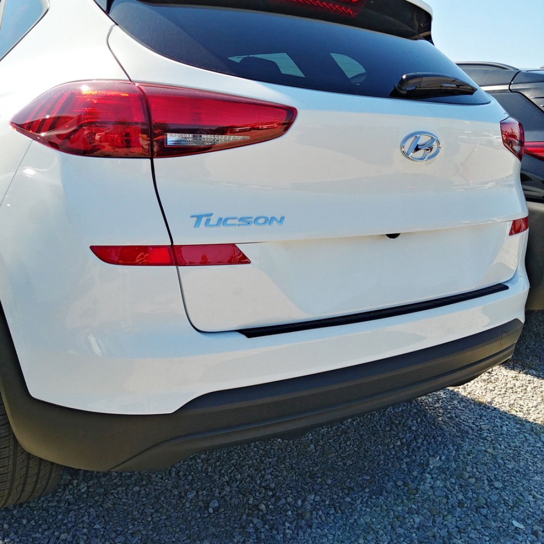 Bumper Protectors : Hyundai Tucson Rear Bumper Protector ...