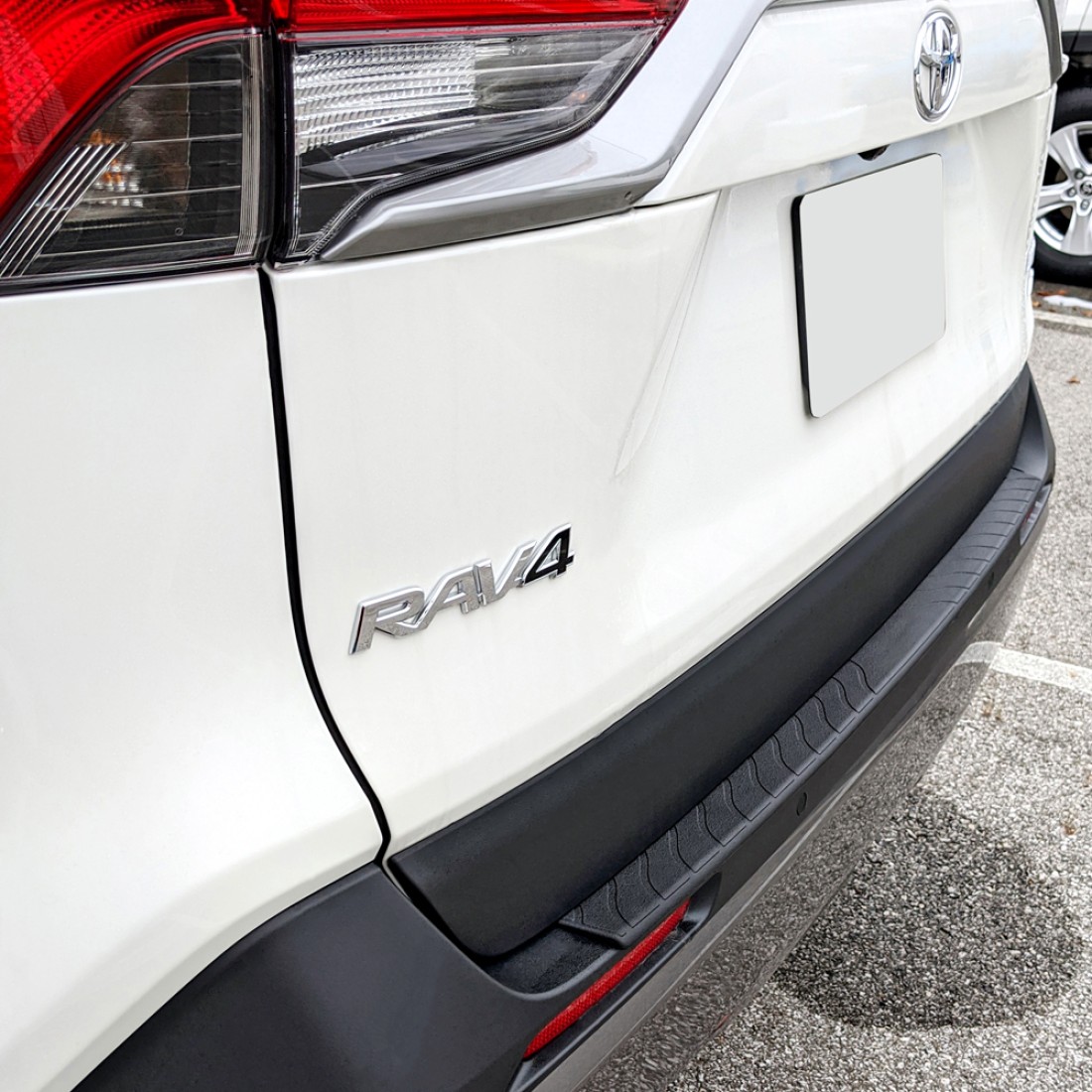 Bumper Protectors : Toyota RAV4 Rear Bumper Protector 2019 ...