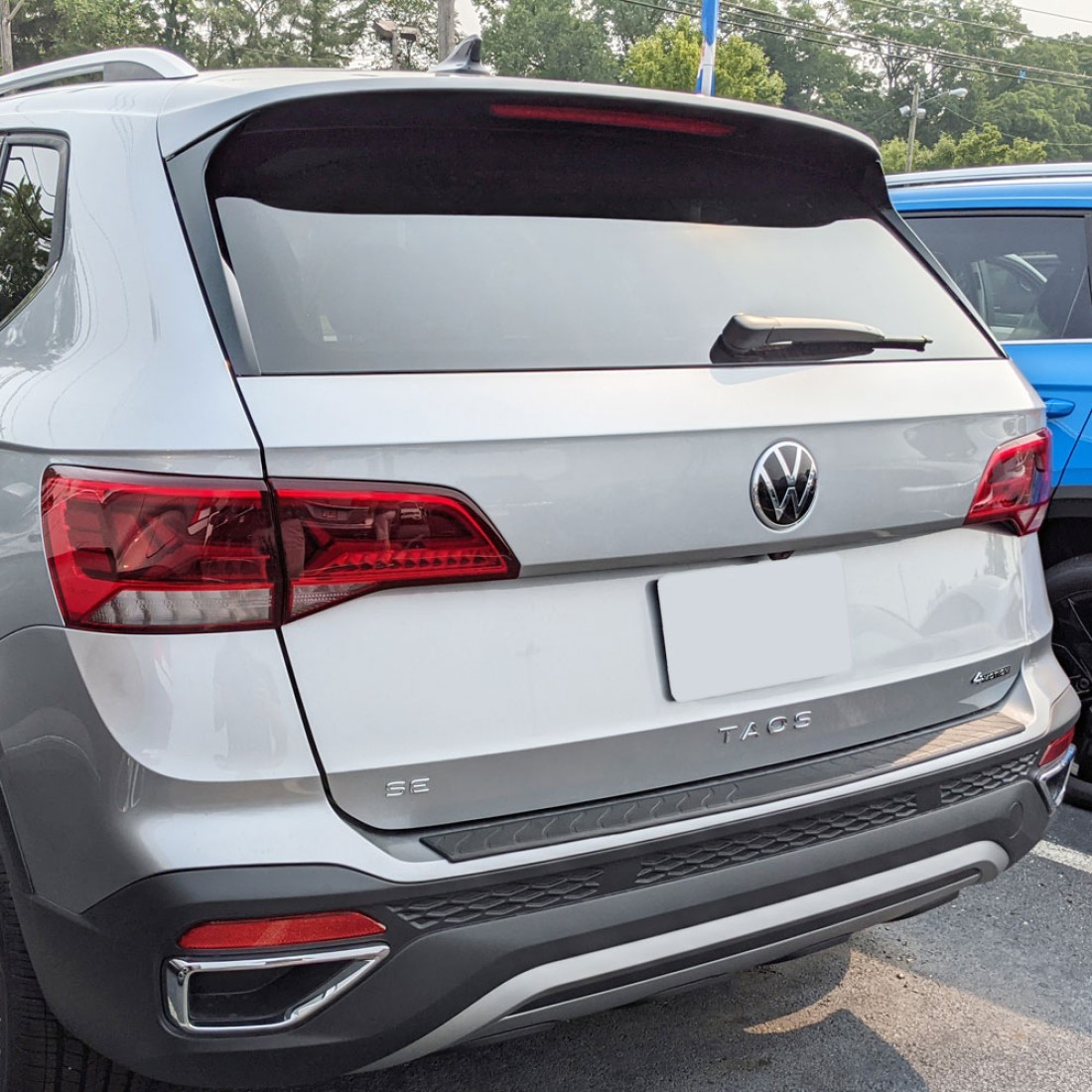 Bumper Protectors : Volkswagen Taos Rear Bumper Protector ...