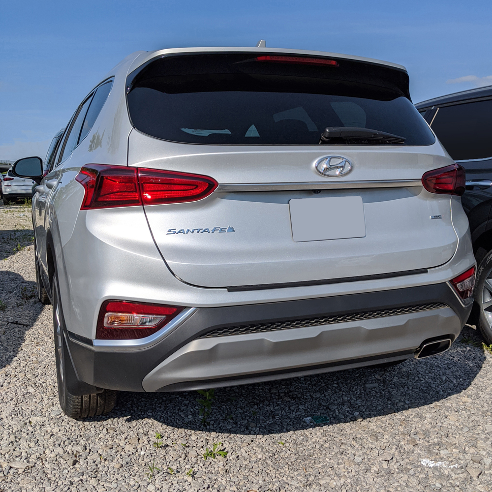 Bumper Protectors : Hyundai Santa Fe Rear Bumper Protector ...