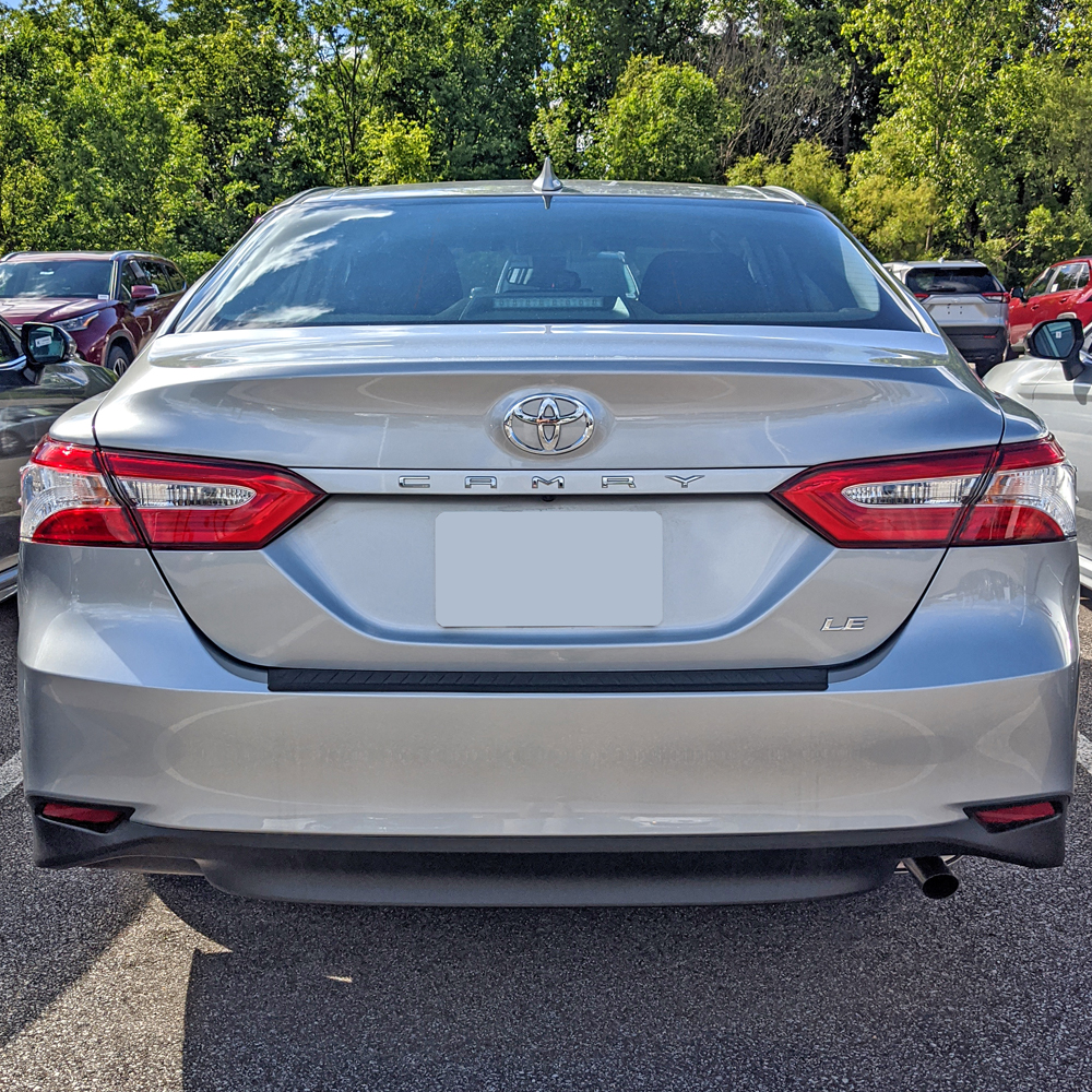 Bumper Protectors : Toyota Camry Rear Bumper Protector 2018 ...