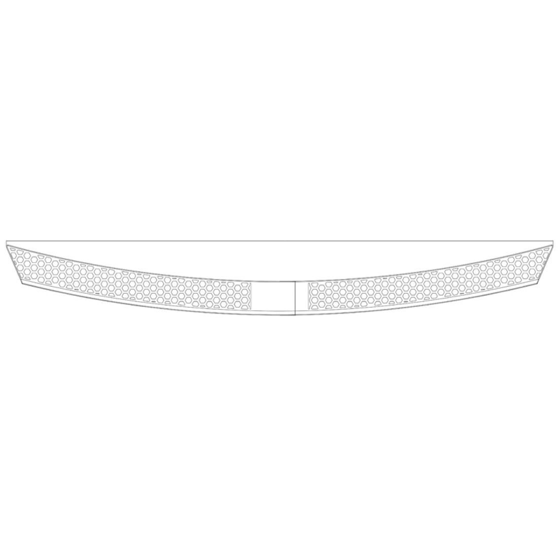 Volkswagen Tiguan Rear Bumper Protector 2018 - 2023 / RBP-005