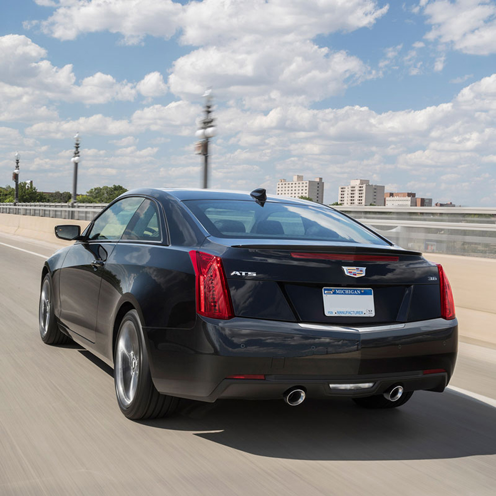 Flush Mount Spoilers : Cadillac ATS 2 Door Factory Style ...