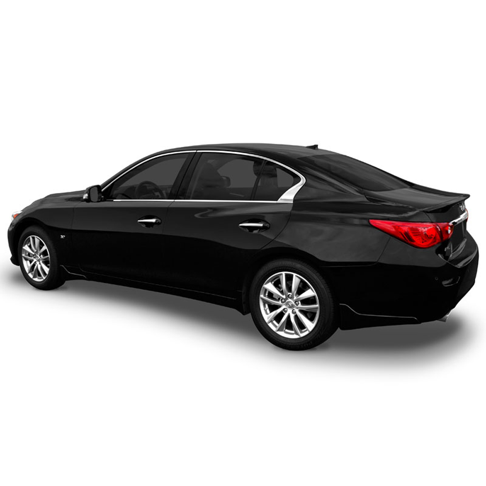 Flush Mount Spoilers : Infiniti Q50 Factory Style Flush ...