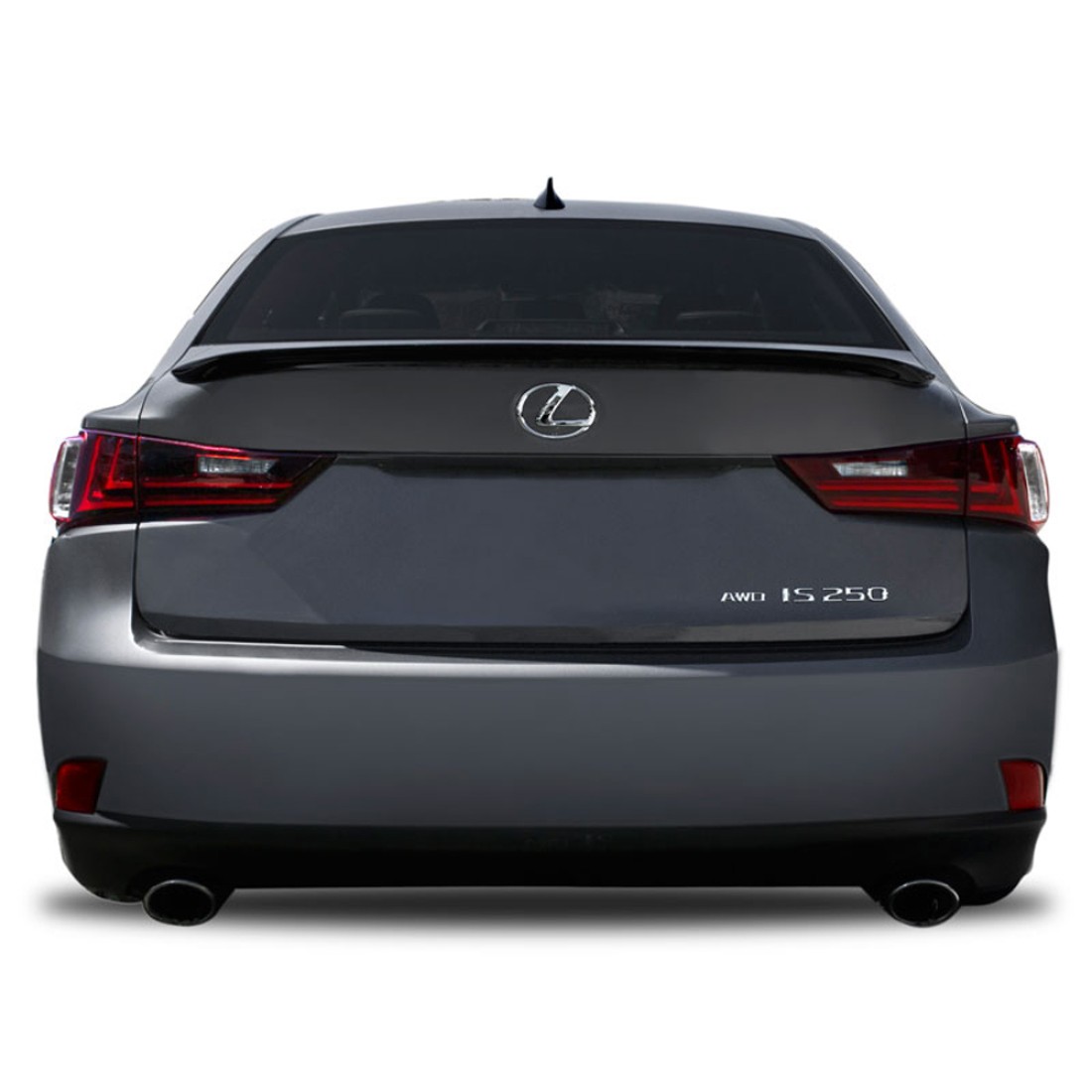 Spoilers : Lexus IS Factory Style Flush Mount Rear Deck ...