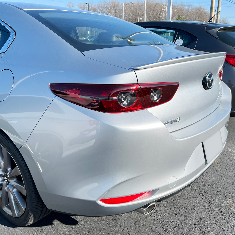 Spoilers : Mazda 3 Sedan Custom Style Flush Mount Rear Deck ...