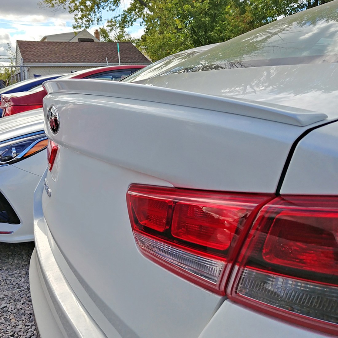 Flush Mount Spoilers : Kia Optima Factory Style Flush Mount ...