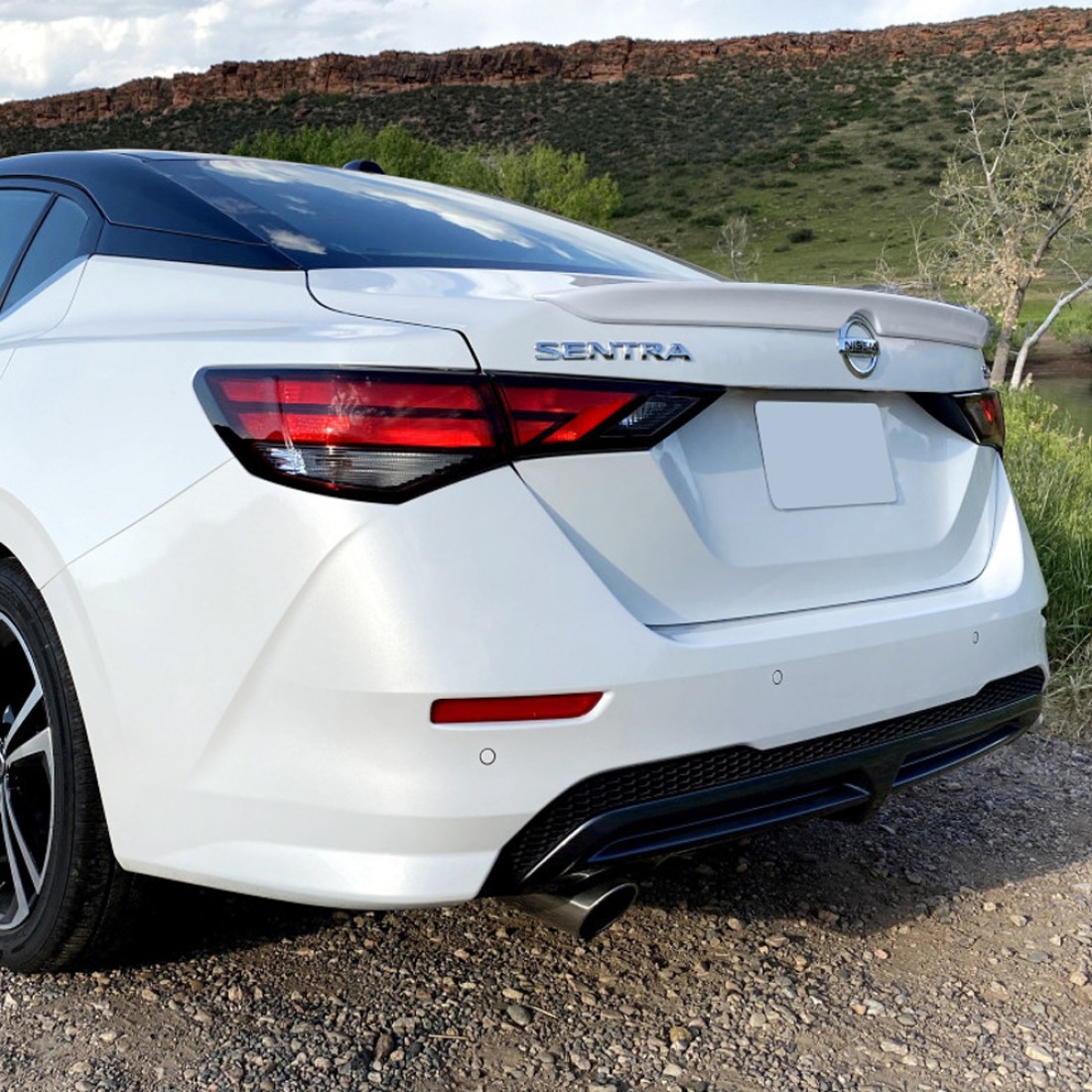 Flush Mount Spoilers : Nissan Sentra Factory Style Flush ...
