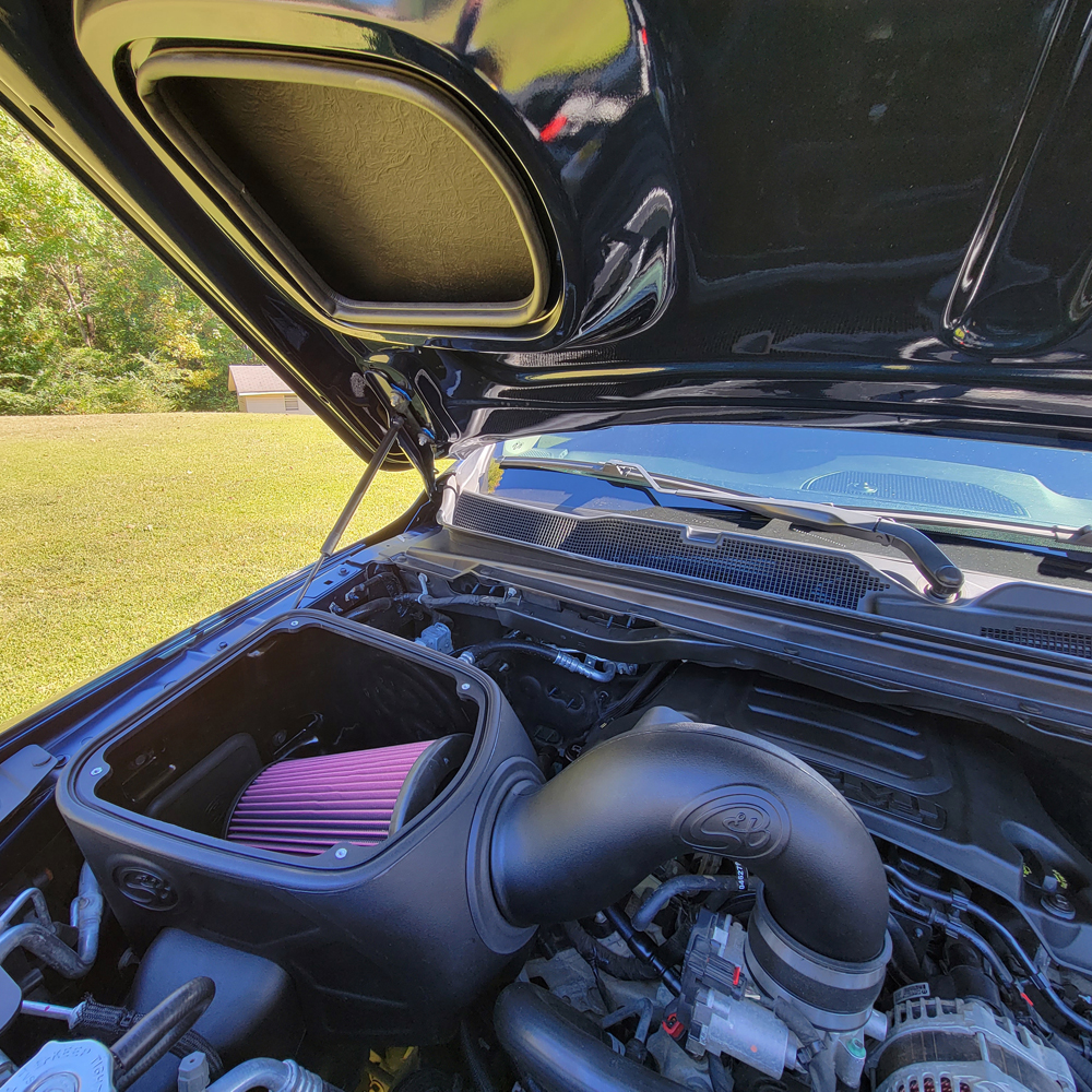 Hoods : Ram 1500 Painted Functional Ram Air Hood 2019