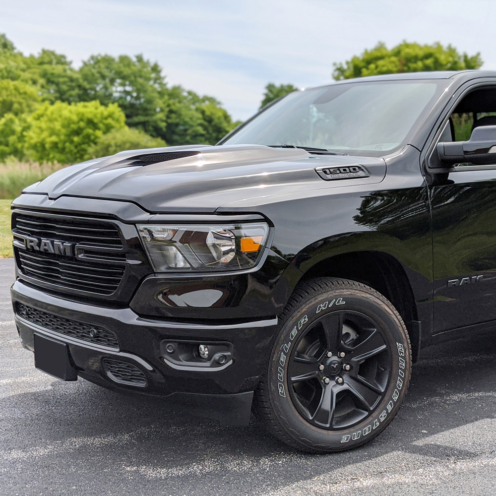 Hoods : Ram 1500 Painted Functional Ram Air Hood 2019