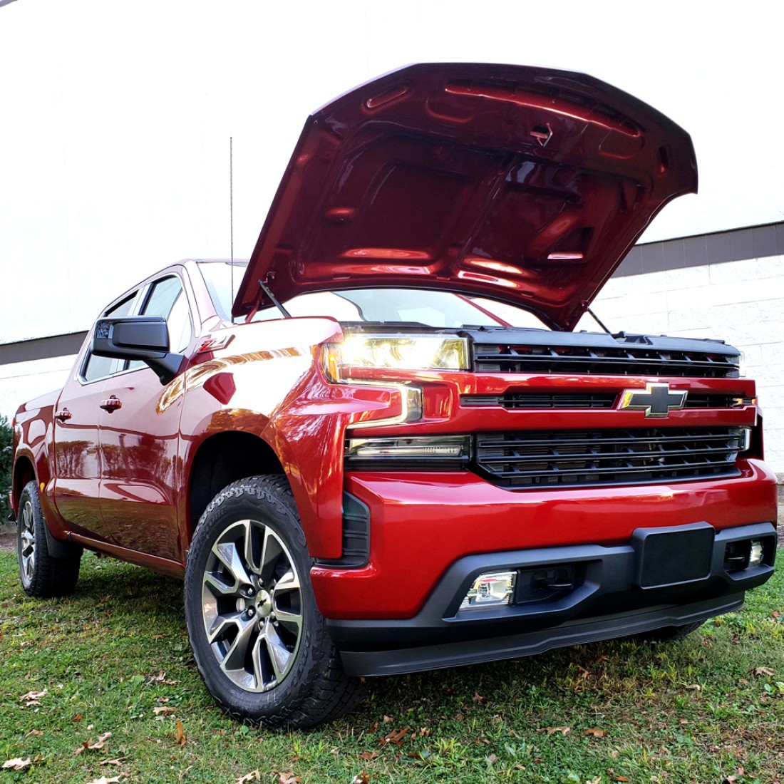 Hoods : Chevrolet Silverado 1500 Painted Functional Ram ...