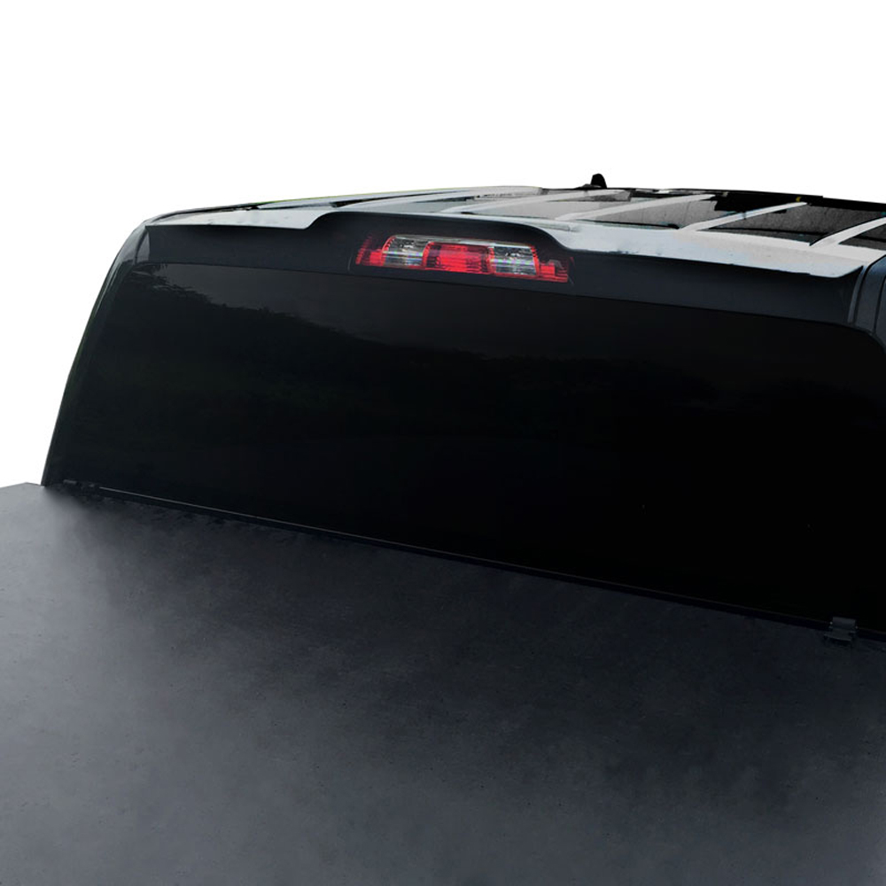 Chevrolet Silverado 1500 Crew Cab Matte Black Truck Cab Spoiler 2014 ...