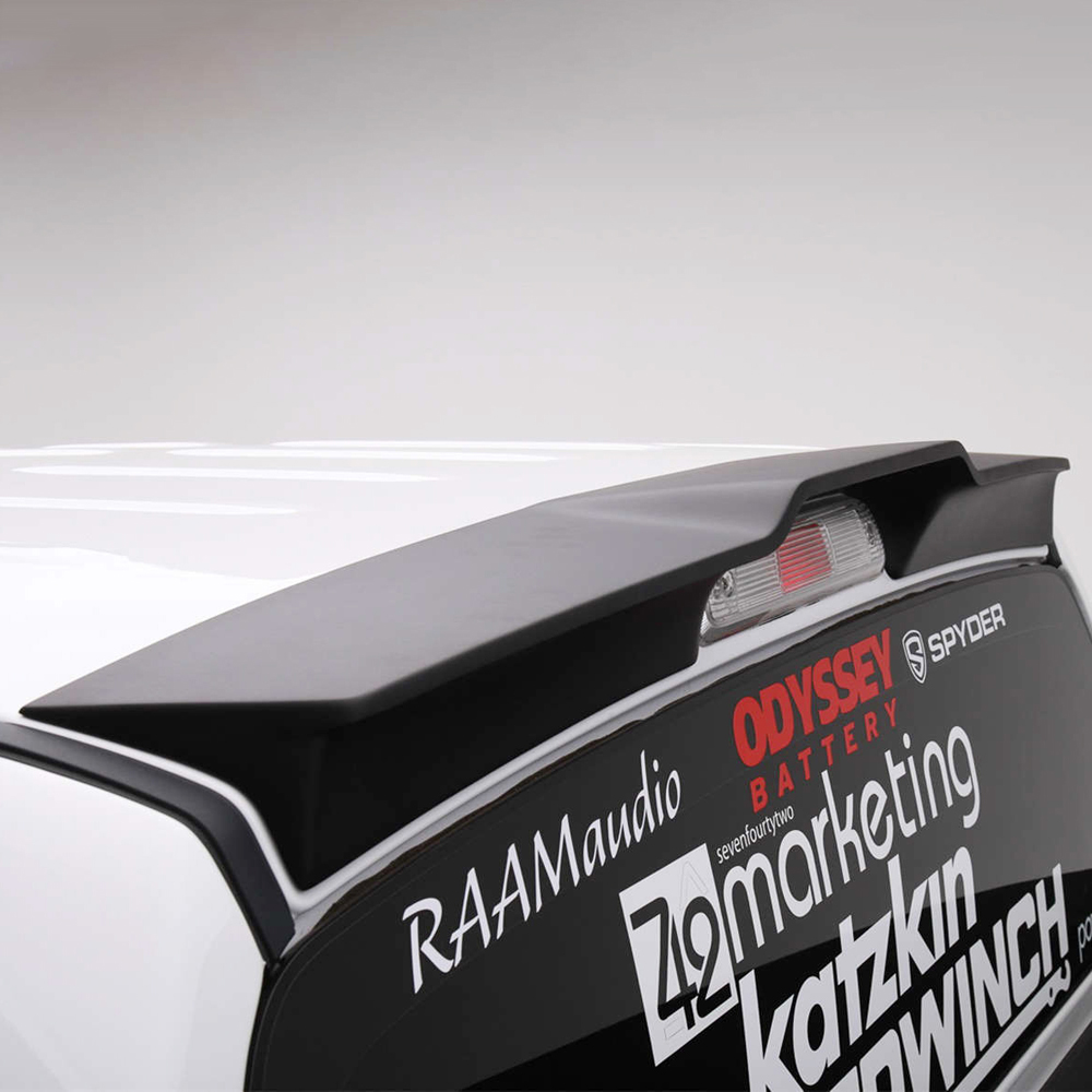 Ford F-150 Matte Black Truck Cab Spoiler 2009 - 2014 / EGR983379