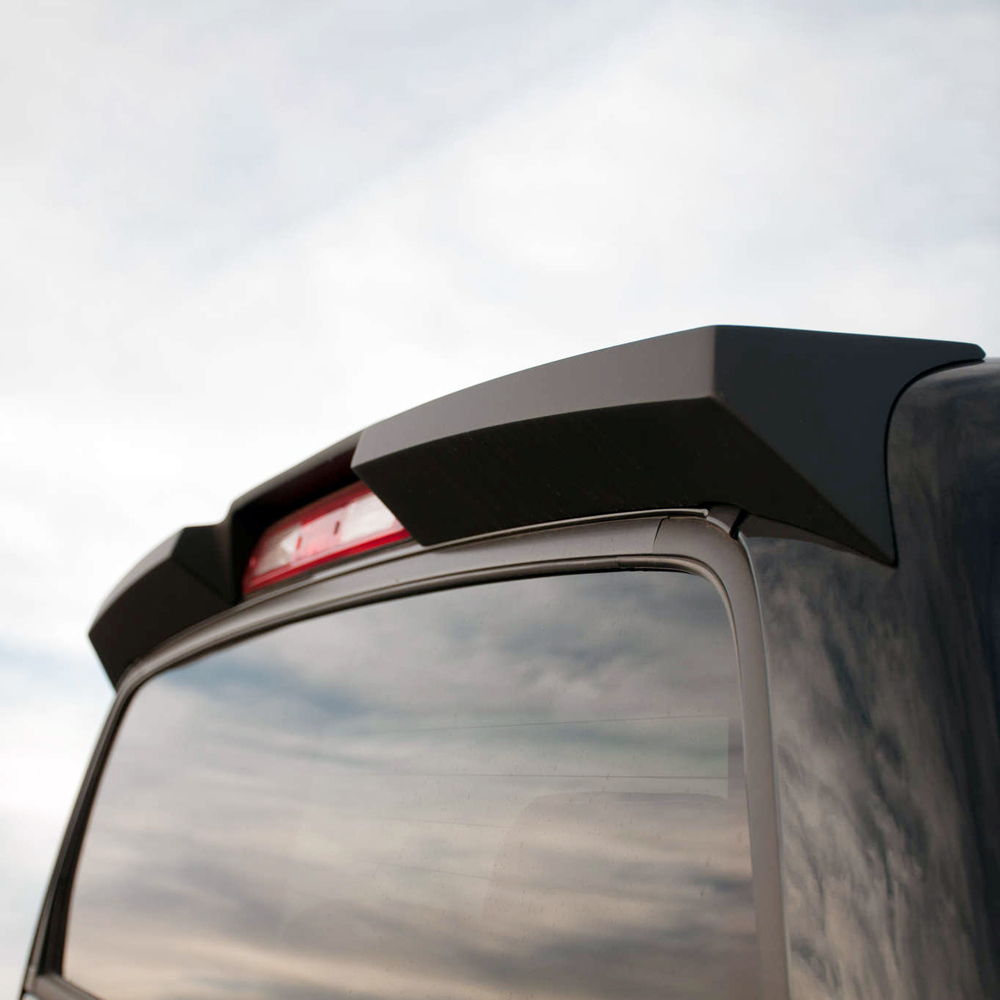 Toyota Tundra CrewMax Matte Black Truck Cab Spoiler 2014 - 2021 ...